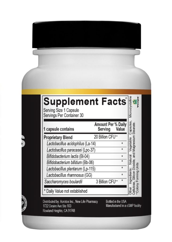 Super ProBiotics 30 Capsules – Aoratosnature.com